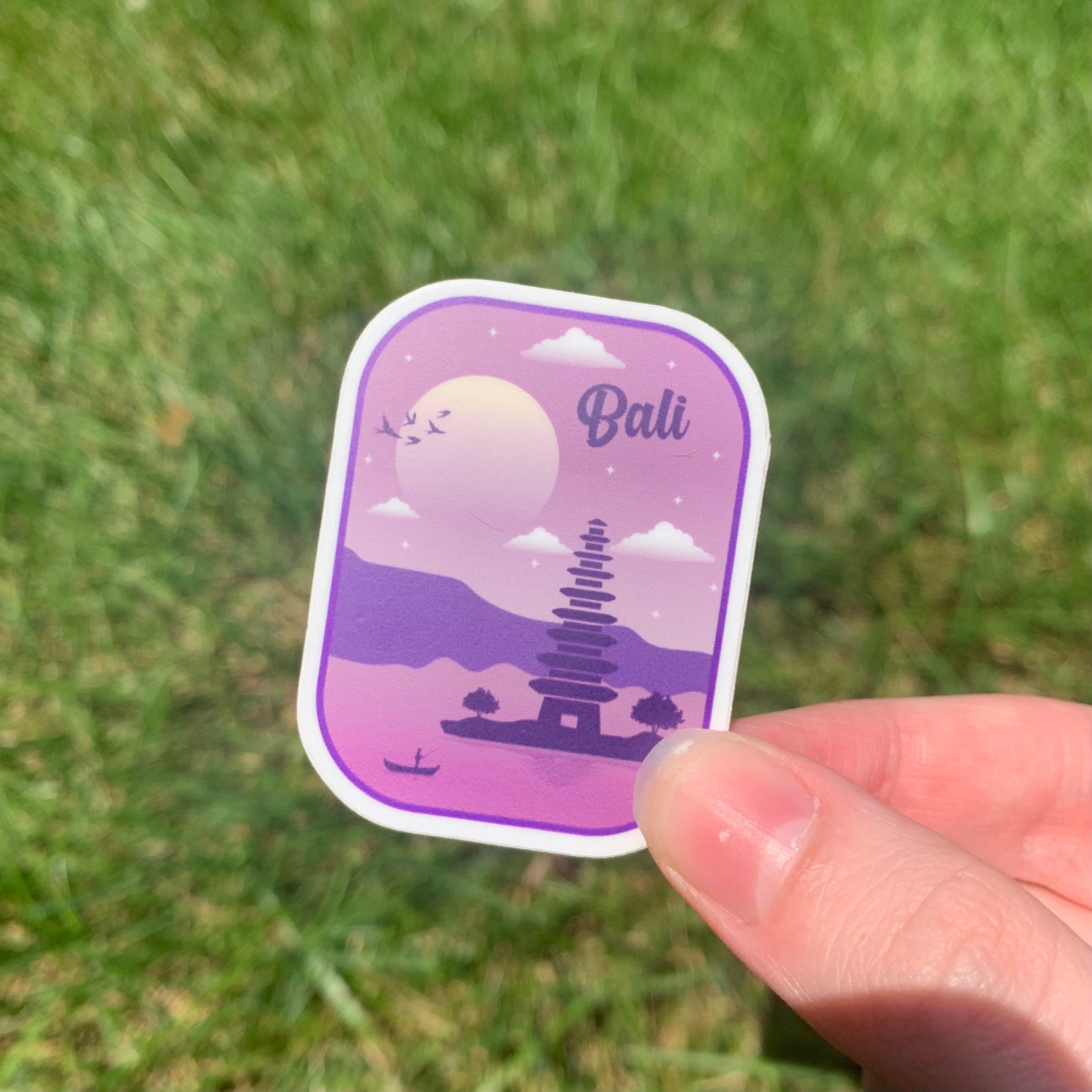 Bali Sticker Travel Bali Sticker Travel Stickers Indonesia - Etsy