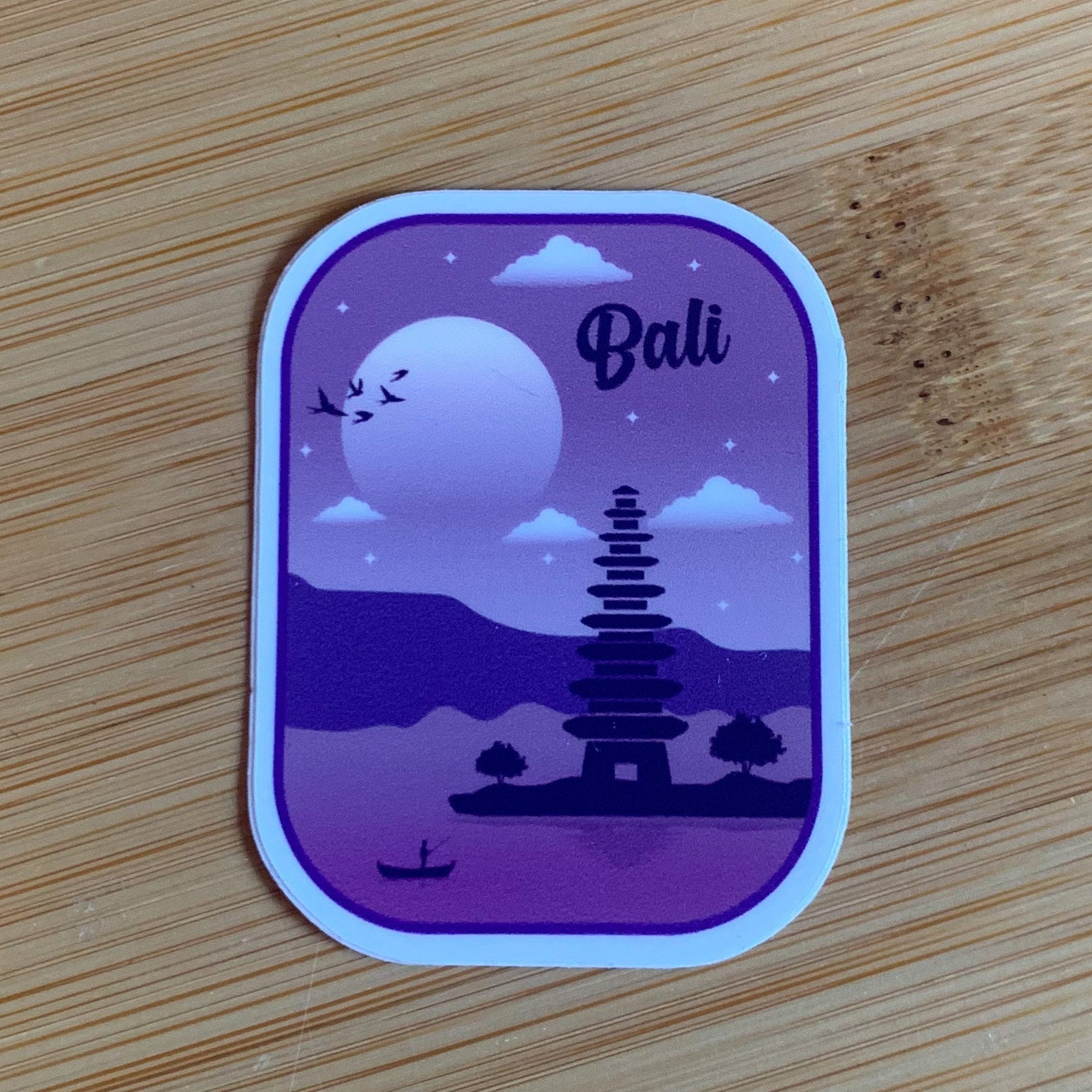 Bali Sticker Travel Bali Sticker Travel Stickers Indonesia - Etsy