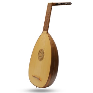 Renaissance Lute 7 Course, Handmade Lute 13 Strings Renaissance Lute ...