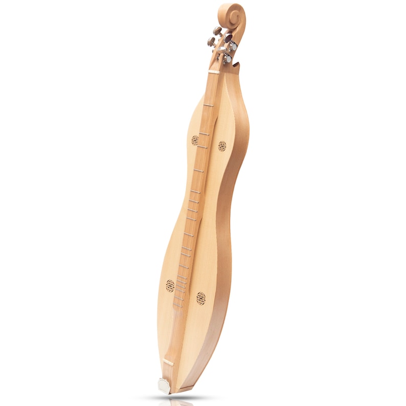 4 String Appalachian Dulcimer, Mountain Dulcimer With Knotwork Sound ...