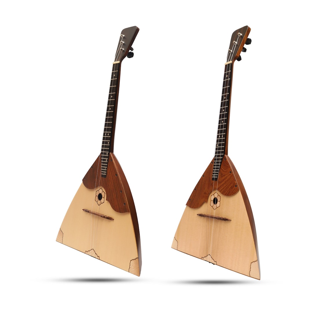 Traditional Russian Prima Balalaika Deluxe, Right Hand and Left Hand ...