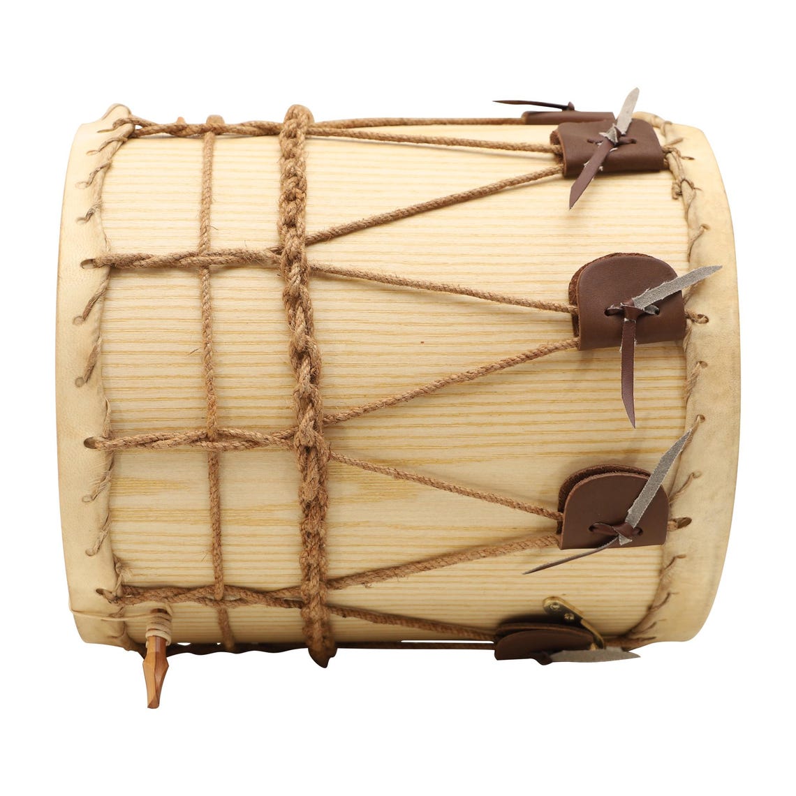 Medieval Snare Drum: Rope Tuned Marching Drum With Sticks - Etsy