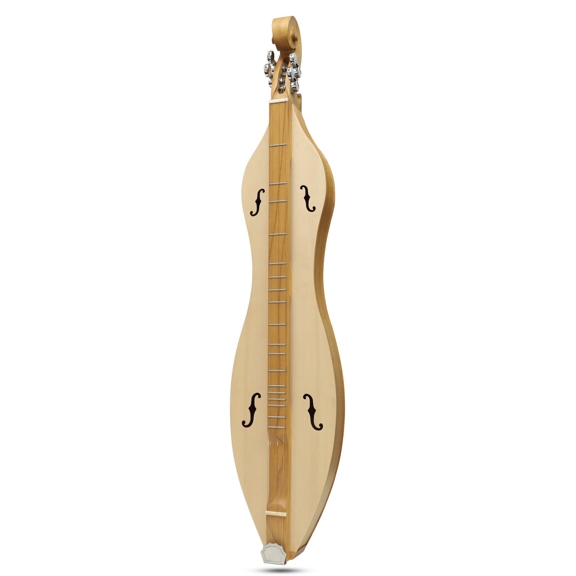 4 String Appalachian Dulcimer, Mountain Dulcimer With F- Hole, Solid ...