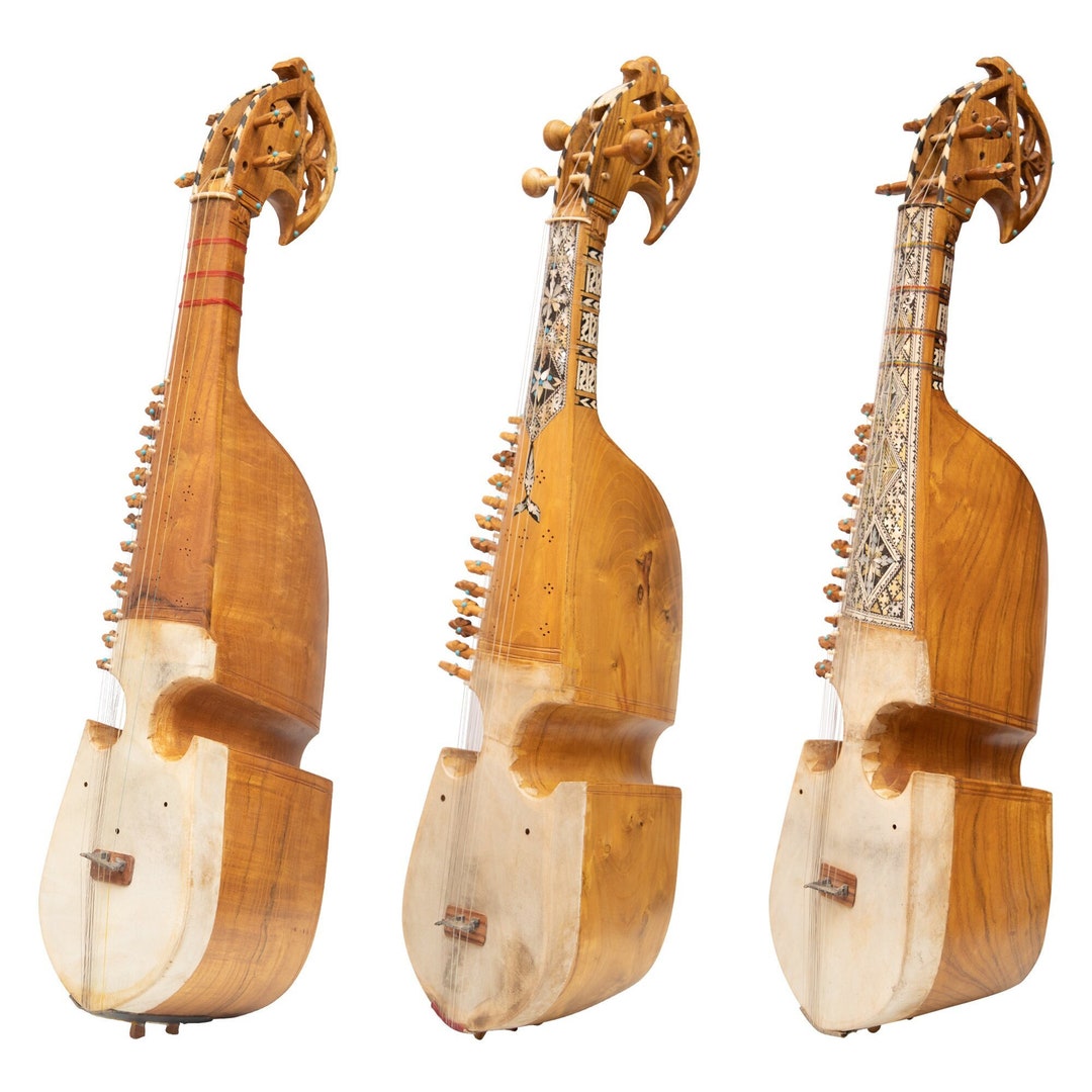 Traditional Afghan Rubab, Plain, Half & Full Sadfi Afghan Rebab Hand ...
