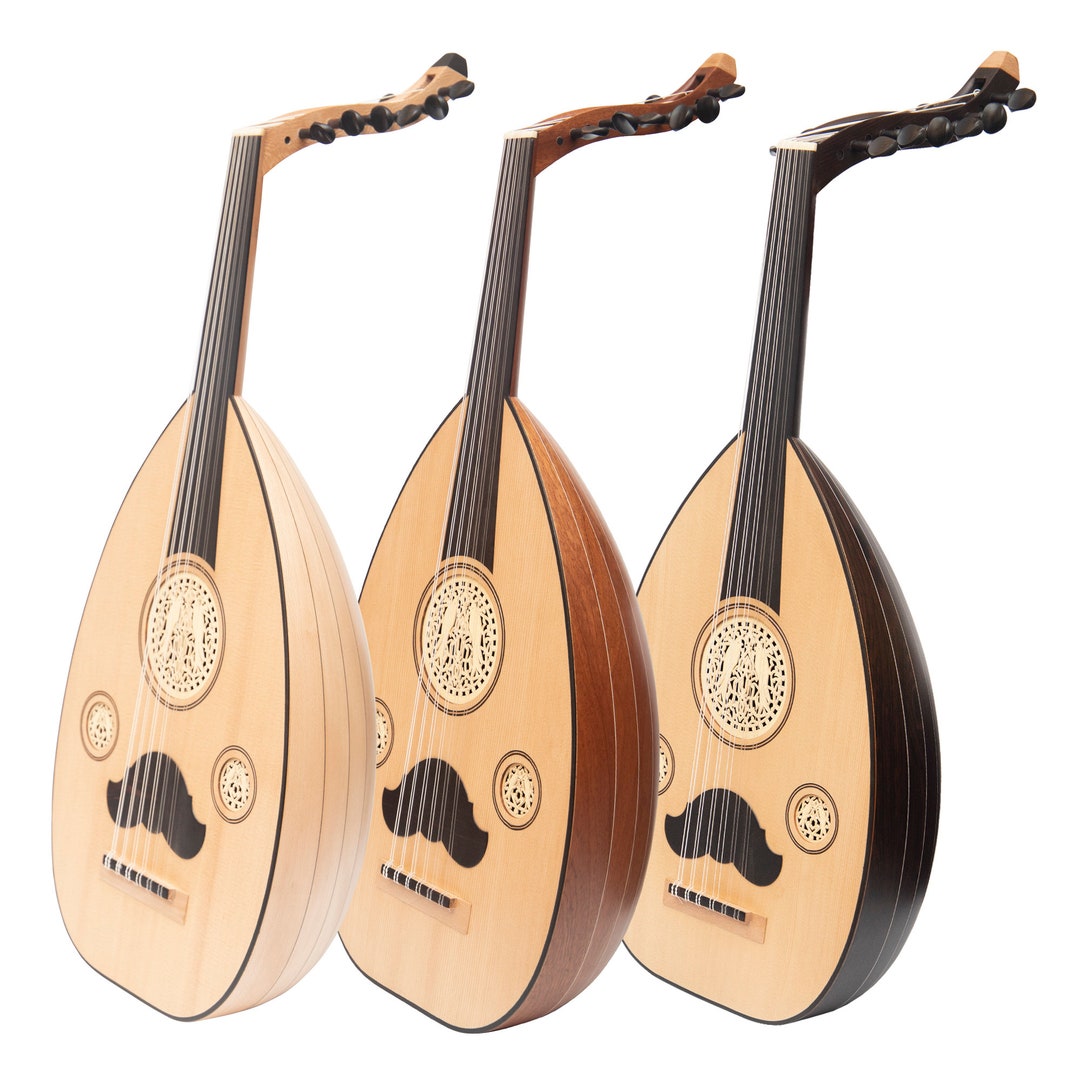 Traditional Arabic Oud 12 String Arabic Oud With Bag & Strings ...