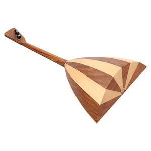 Traditional Russian Prima Balalaika, 3 String Variegated Rosewood and ...