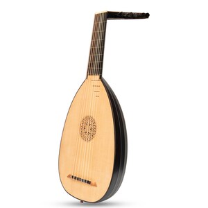 Renaissance Lute 8 Course, Handmade Lute 13 Strings Renaissance Lute ...