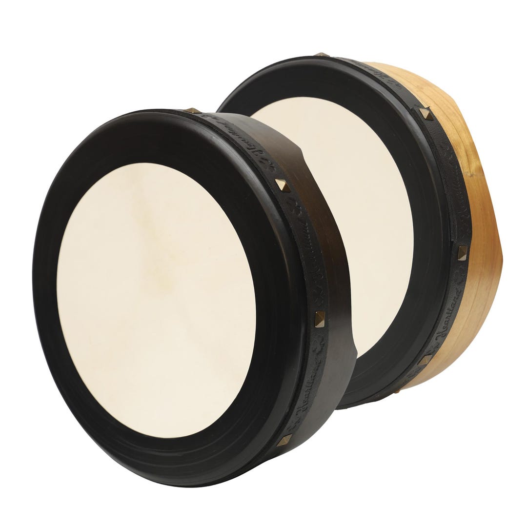 14"x4" Irish Bodhran Drum Fixed Head, Irish Handmade Non Tunable ...