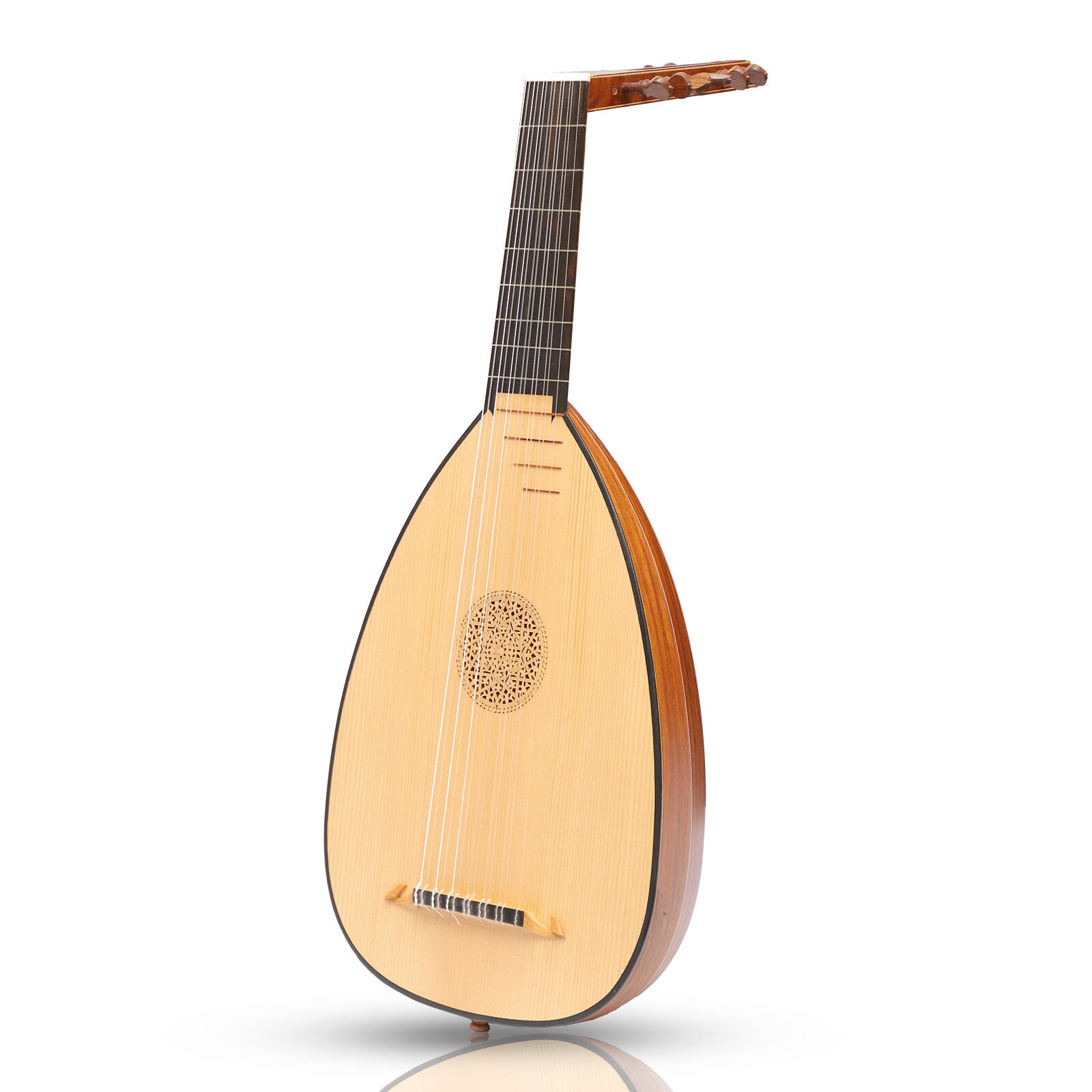 Handmade Descant Lute: 7 Course Short Neck Lute With Bag - Etsy