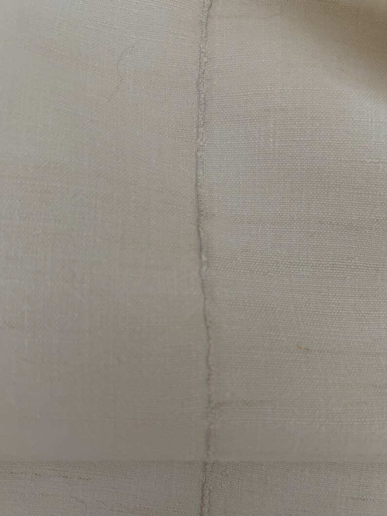 A Very Heavy Antique French Rustic Métis Linen Wedding Sheet Circa 1900 ...