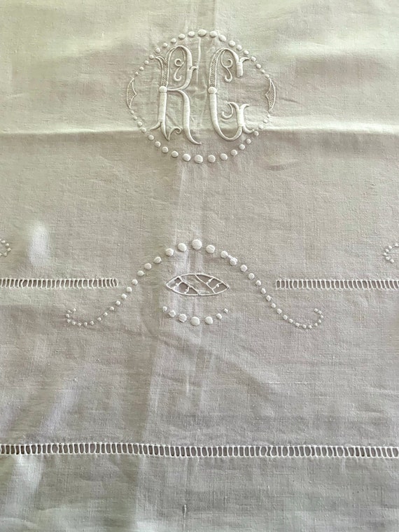 A Very Good Quality Large Antique French Métis Embroidered - Etsy