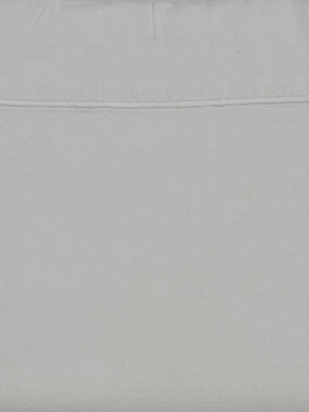 An Antique French Large White Heavy Cotton Sheet Circa 1920 With a ...