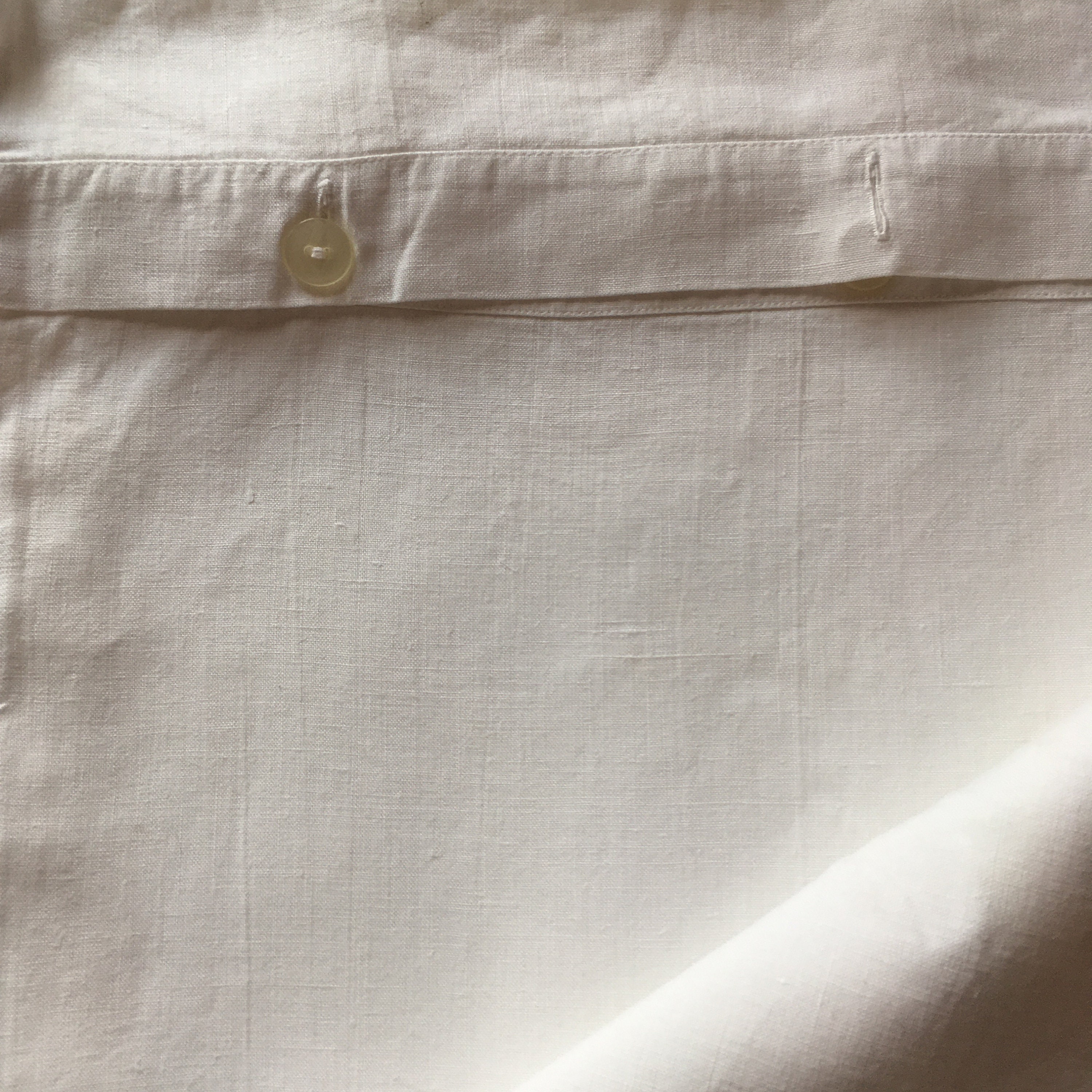 Ein riesiges Paar weiße antike Leinen Kissenbezüge mit Monogramm - Etsy.de