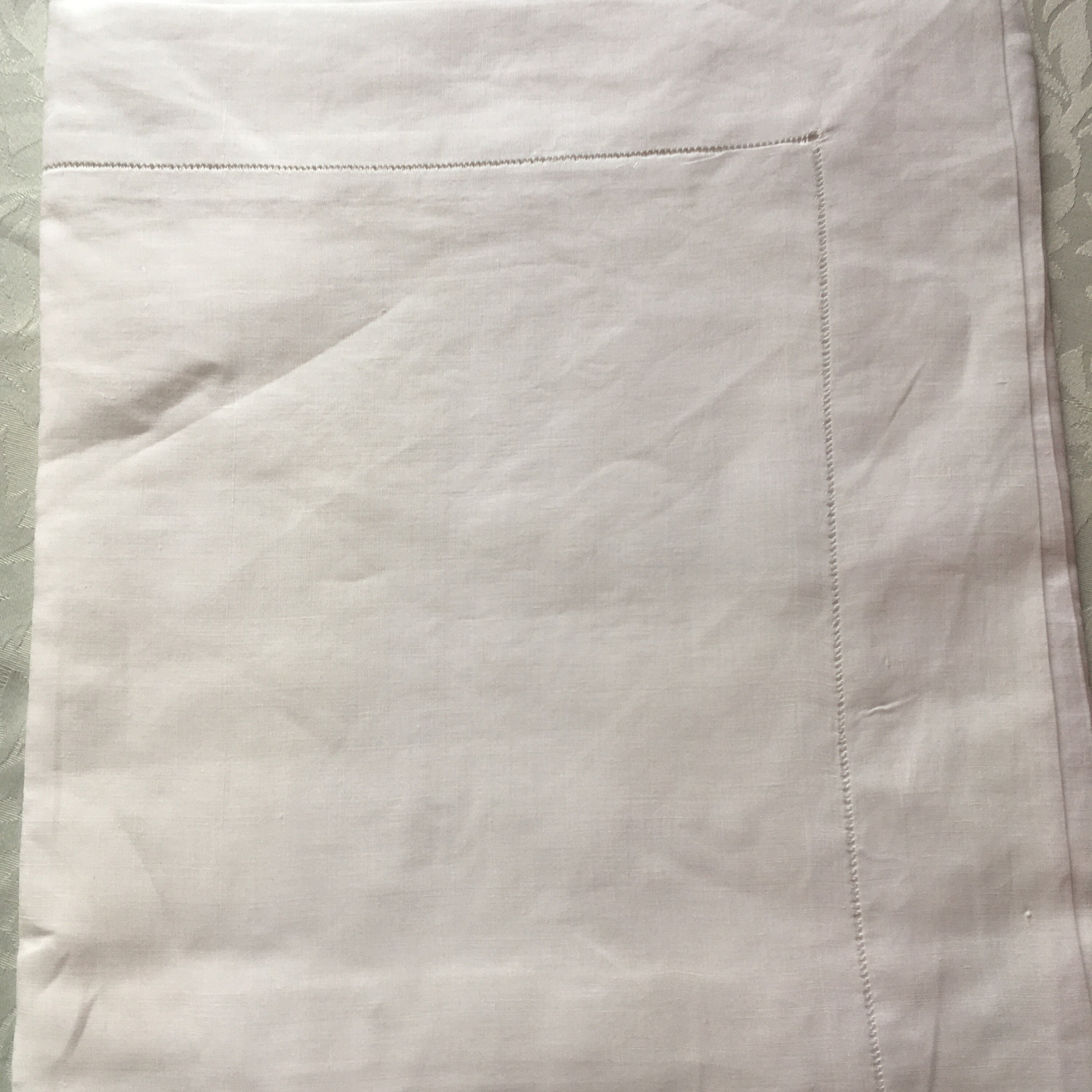 Ein riesiges Paar weiße antike Leinen Kissenbezüge mit Monogramm - Etsy.de