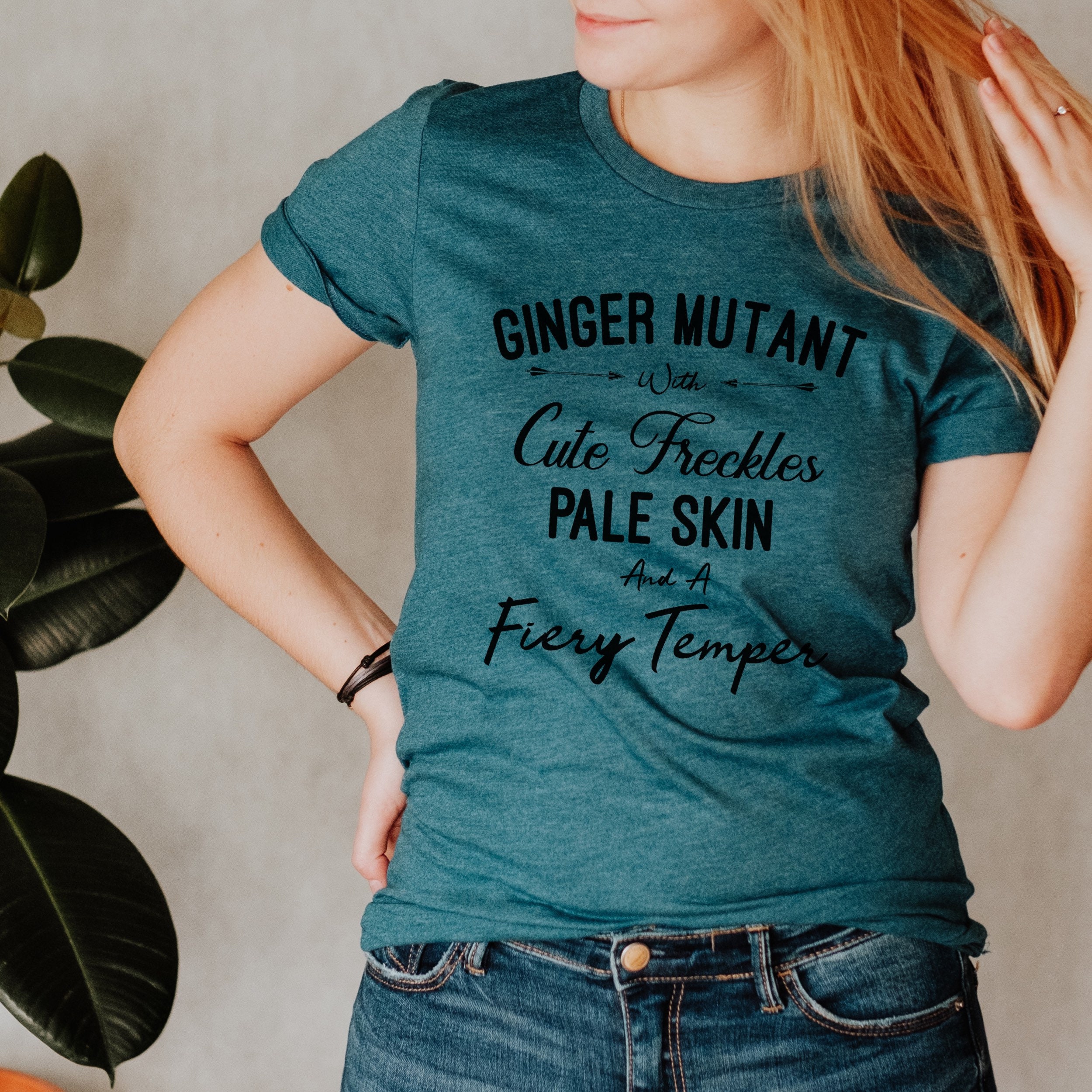 Red Hair Shirt Funny Shirt For Red Heads Tshirt For Gingers T For Red Hair Women Mothers