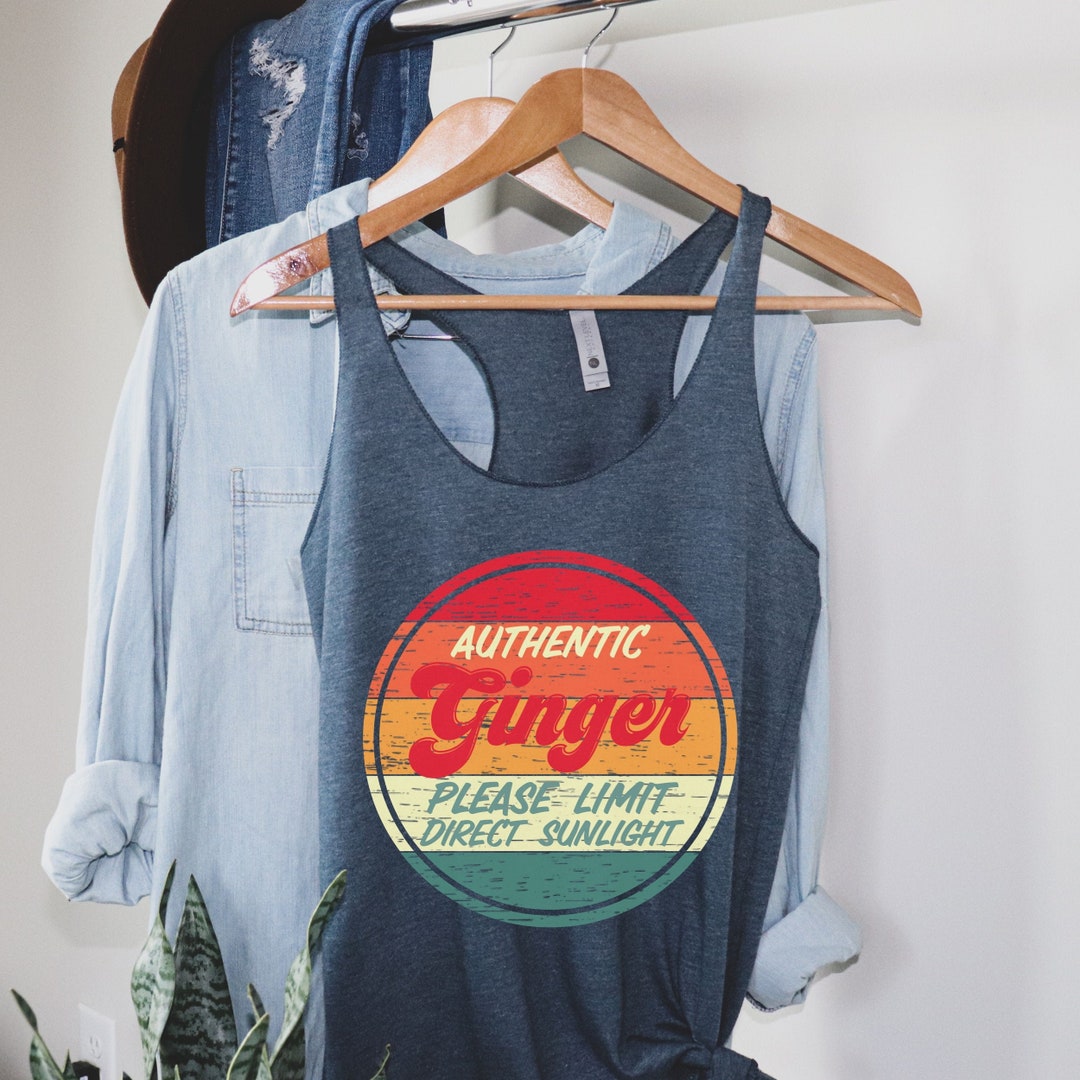 Funny Tank Top For Gingers Gift For Red Hair Women Red Heads Shirts Red ...