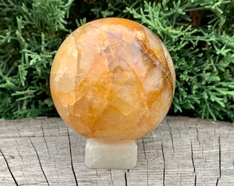 Brilliant Golden Healer Sphere, Golden Healer Quartz With Amazing ...