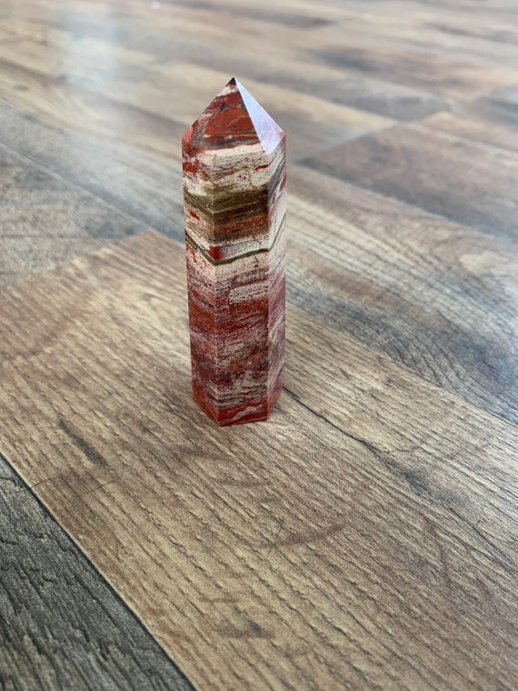 Rainbow Jasper Point | Etsy