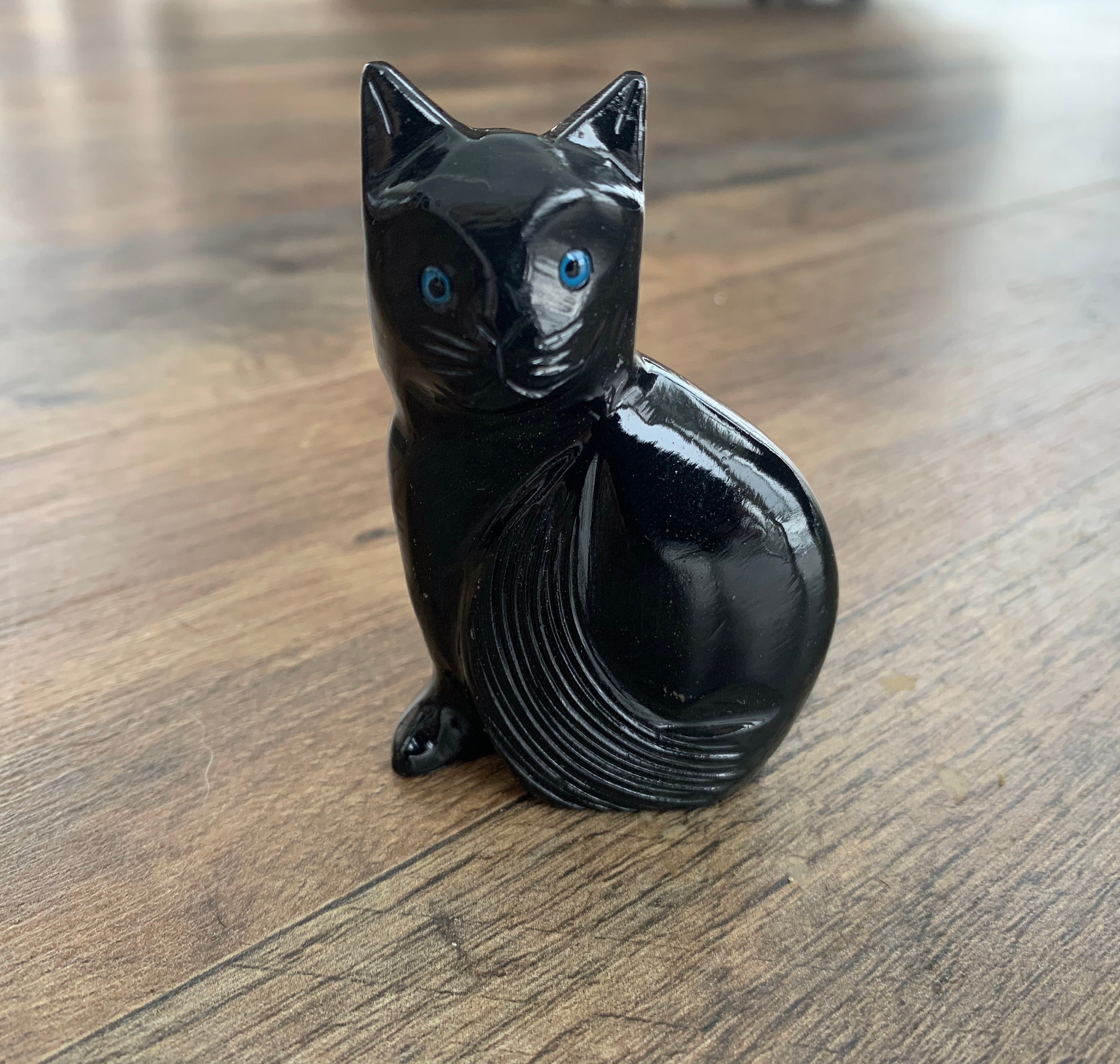 Black Onyx Cat | Etsy