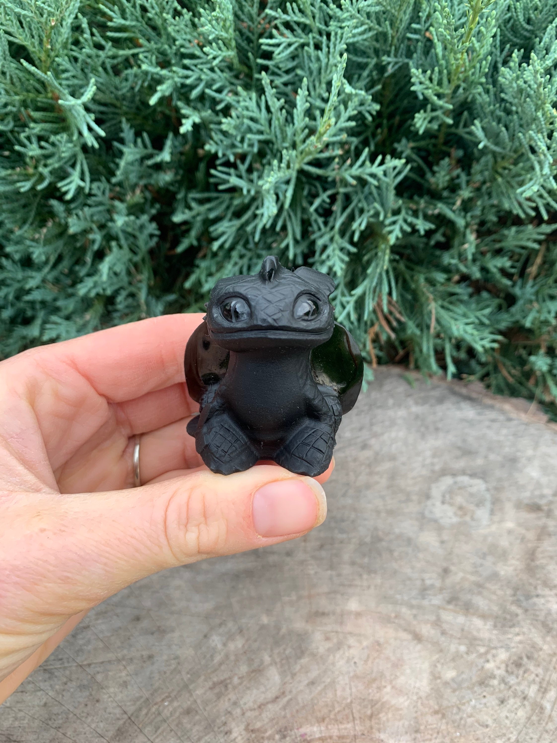 Obsidian Toothless Hand Carved Toothless | Etsy