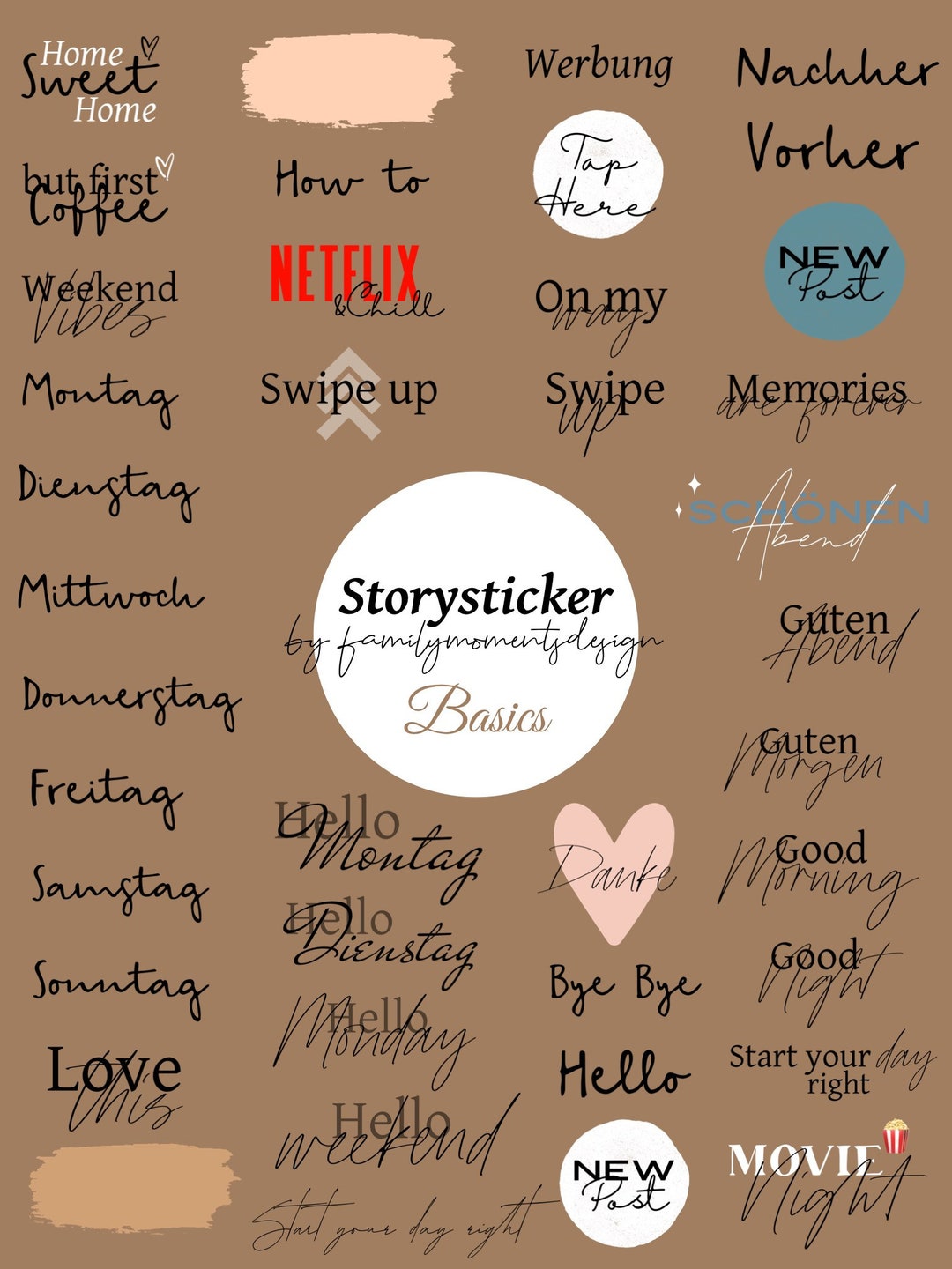 Storystickers | Story Elements | Instagram | Influencer | Basics ...
