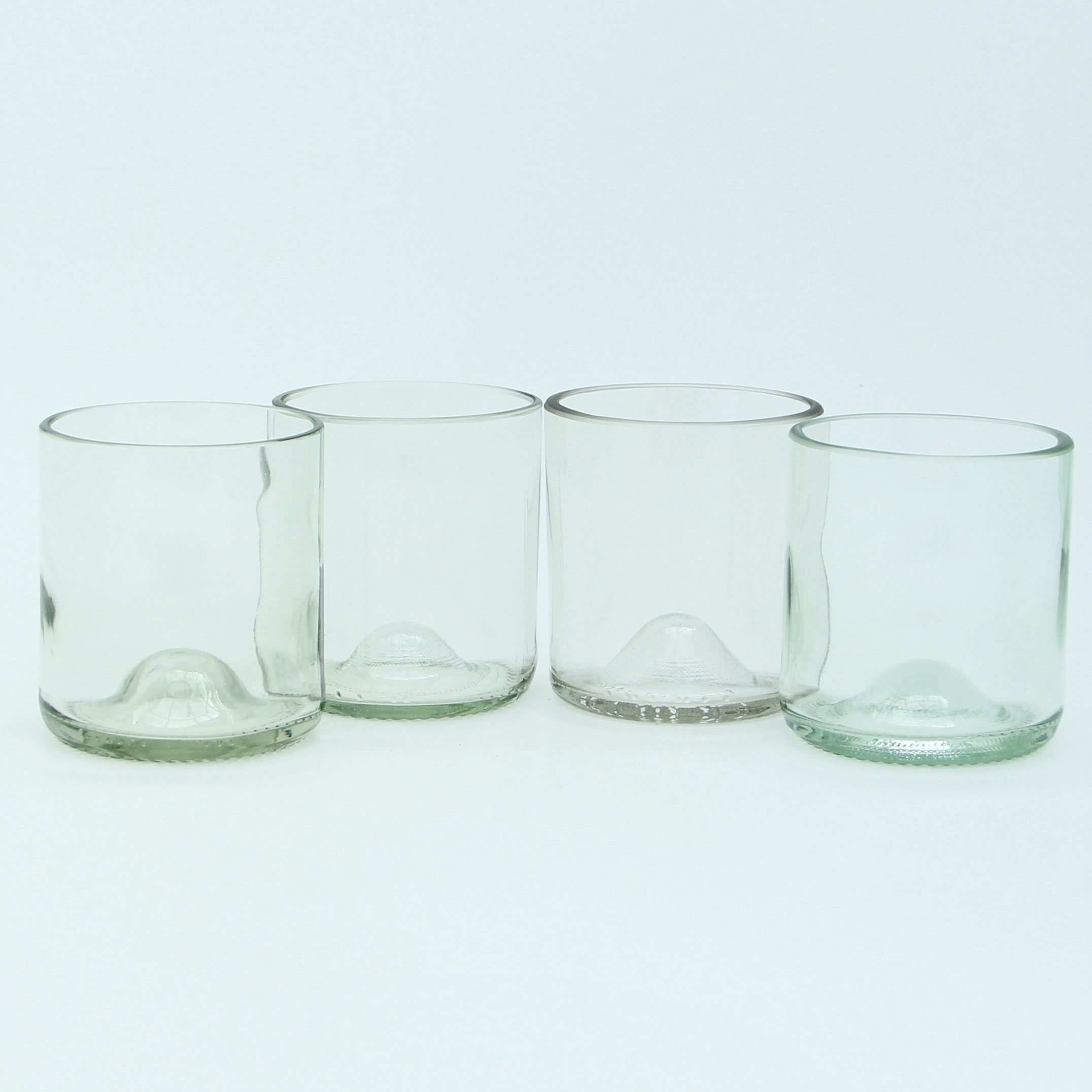 4 Upcycling Drinking Glasses Made of Waste Glass Bottles - Etsy