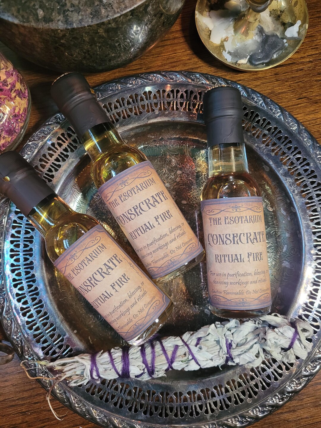 Consecrate Ritual Fire, Purification Altar Flame - Etsy