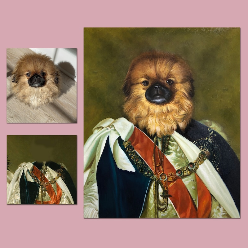 Royal Pet Portrait - Etsy