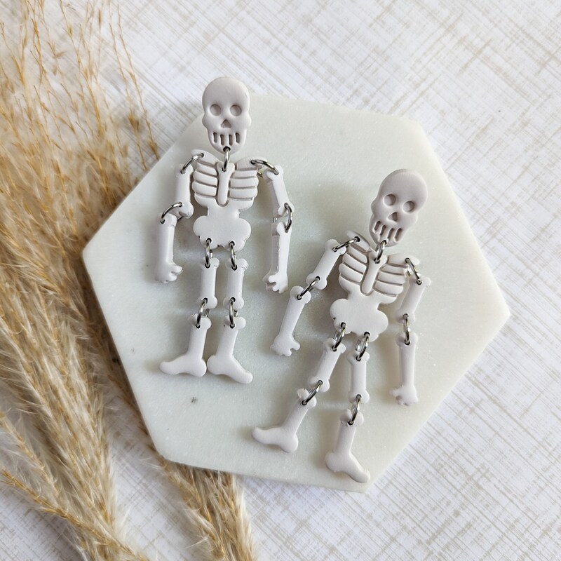 Clay Skeleton - Etsy