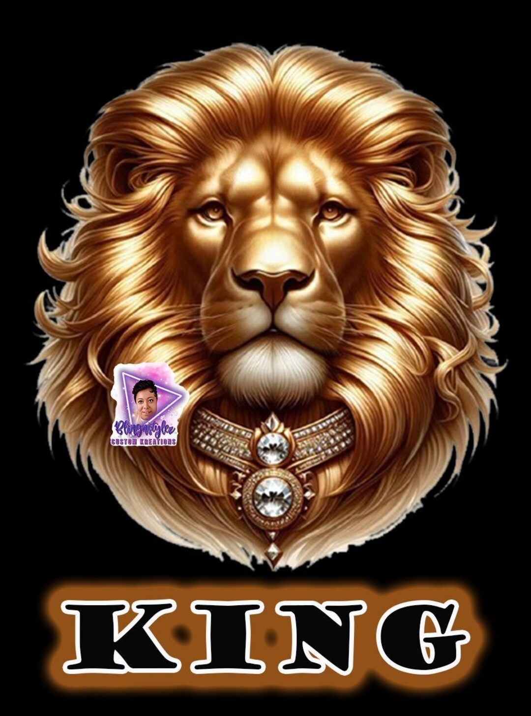 King of the Jungle PNG, Digital File - Etsy