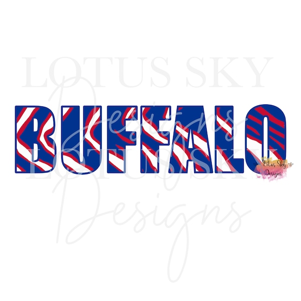 Buffalo Bills Zubaz Print - Etsy