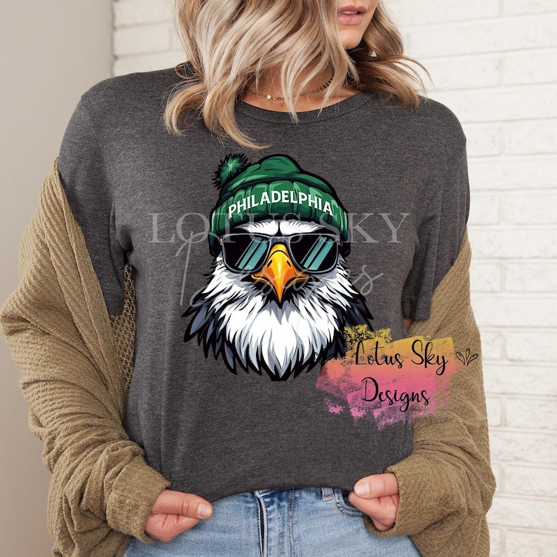 Philly Eagle Cartoon | Instant Download | PNG File | Eagles | Fly | Fan ...