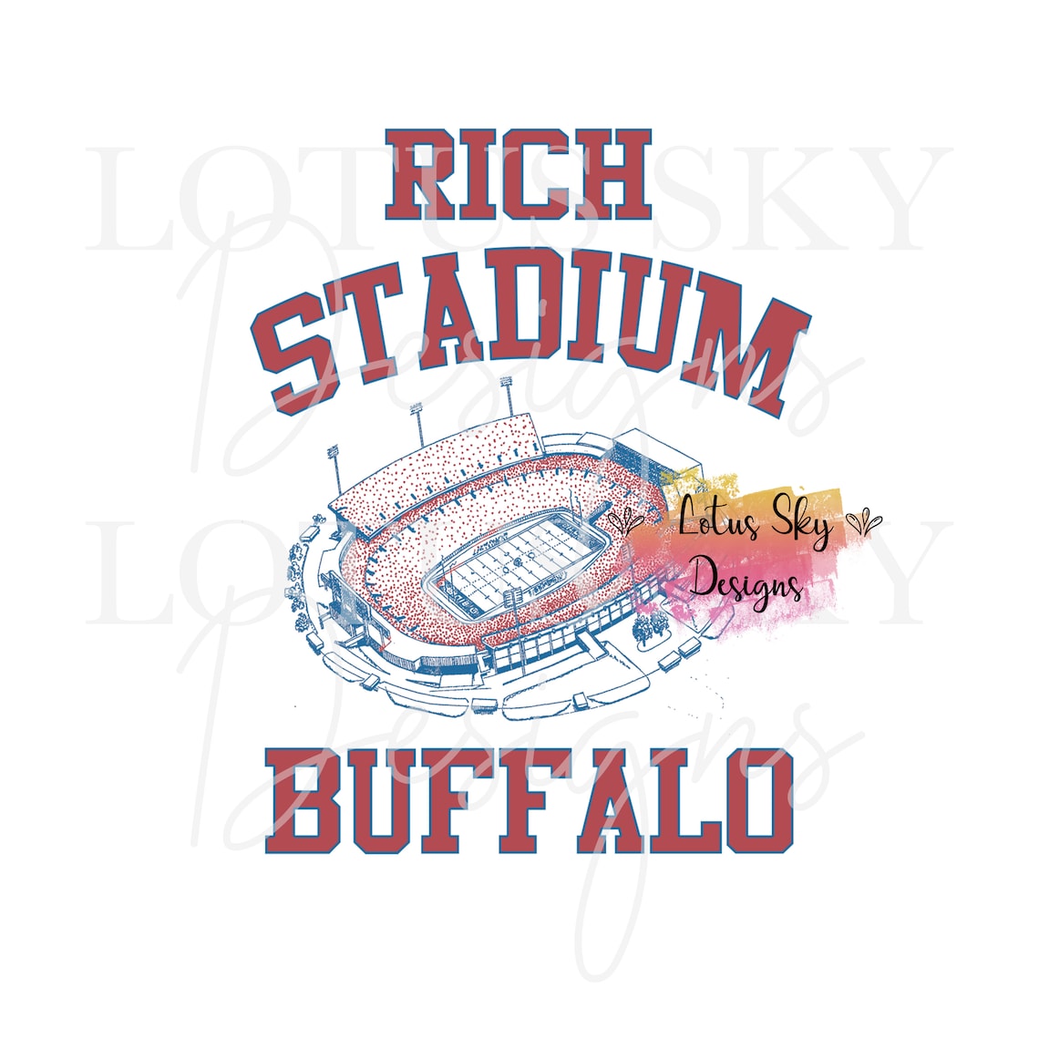 Rich Stadium Instant Download PNG File Bills - Etsy