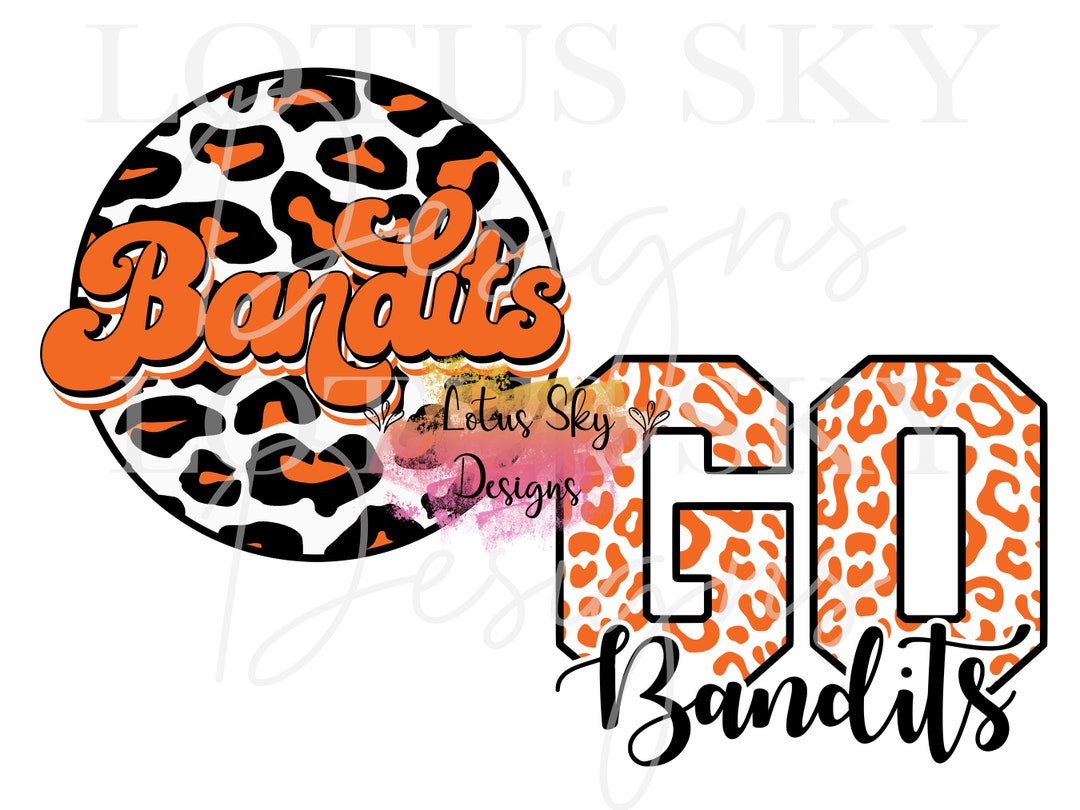 Two Leopard Bandits PNG | Instant Download | PNG File | Sublimation ...