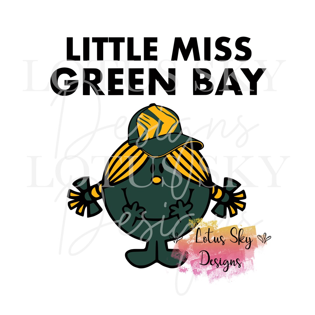 Little Miss Green Bay | Instant Download | SVG and PNG Files | Trending ...