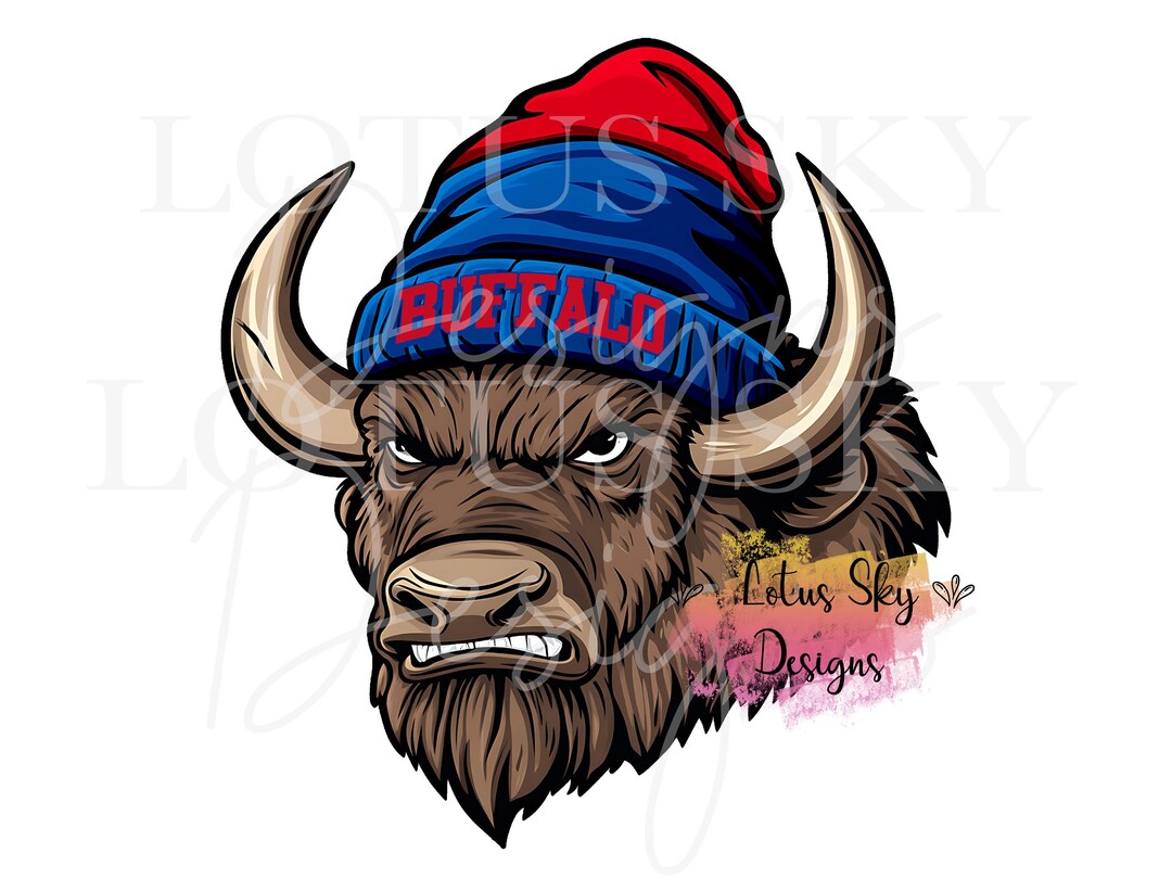 Buffalo Beanie Vintage Cartoon PNG | Instant Download | PNG File ...