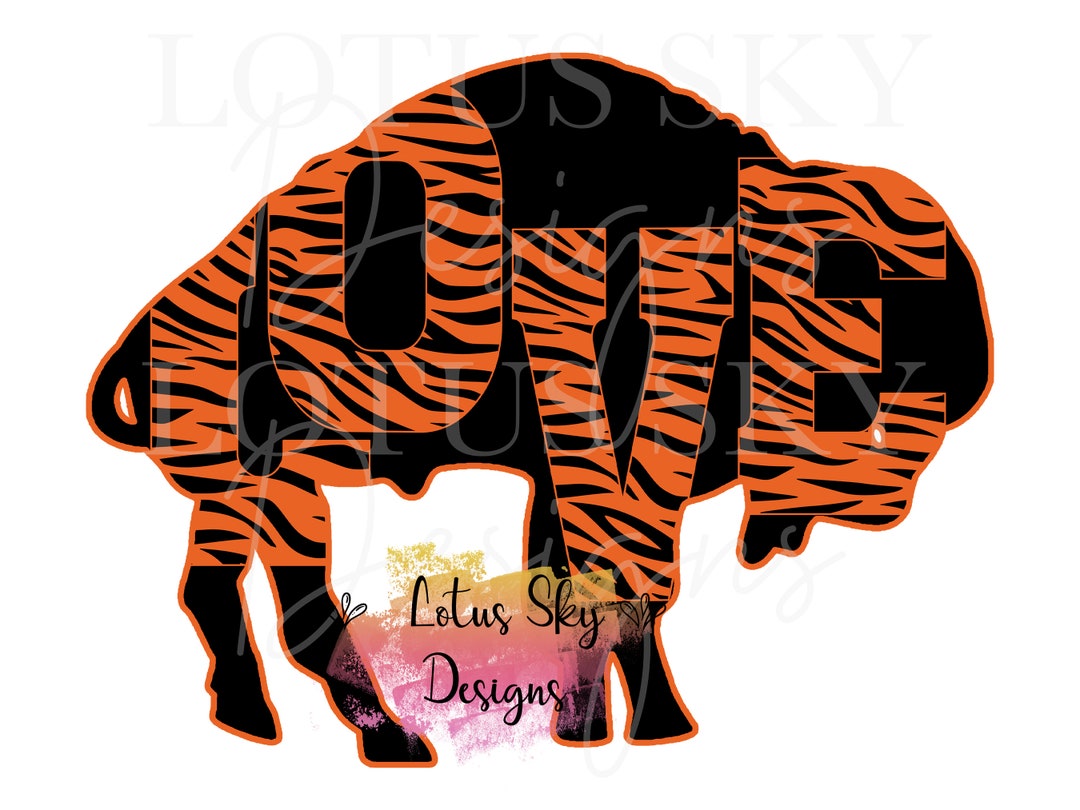 Cincinnati Loves Buffalo Instant Download SVG and PNG Files Buffalove ...