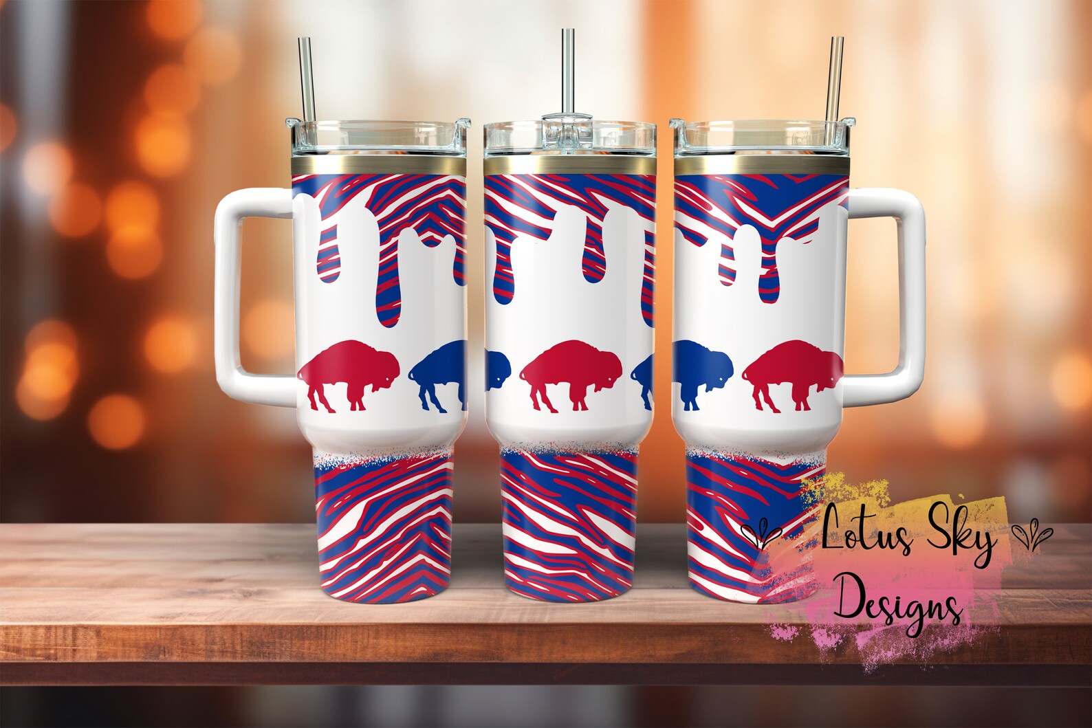 Buffalo Themed 40oz Tumbler Bundle | Instant Download | 4 PNG Files for ...