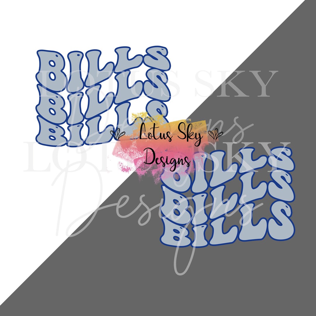 Retro Bills Vintage | Instant Download | SVG and PNG Files | Fan | Design | Hey Ey Ey Ey | New ...