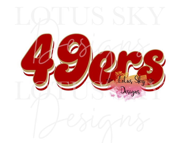49ers Retro Leopard Print Ready to Press Sublimation Heat - Etsy