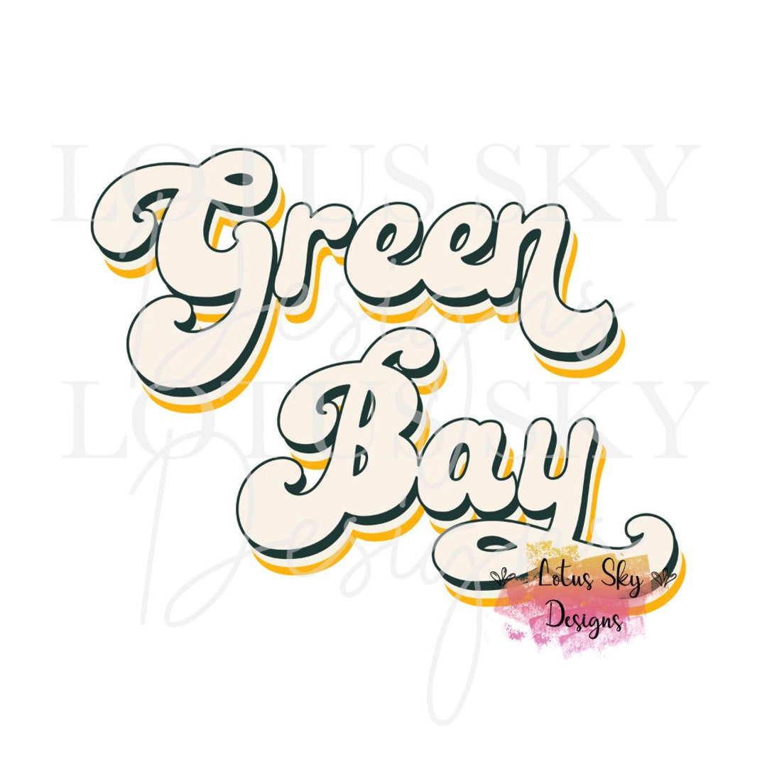 Retro Green Bay | Instant Download | SVG and PNG Files | Packers ...