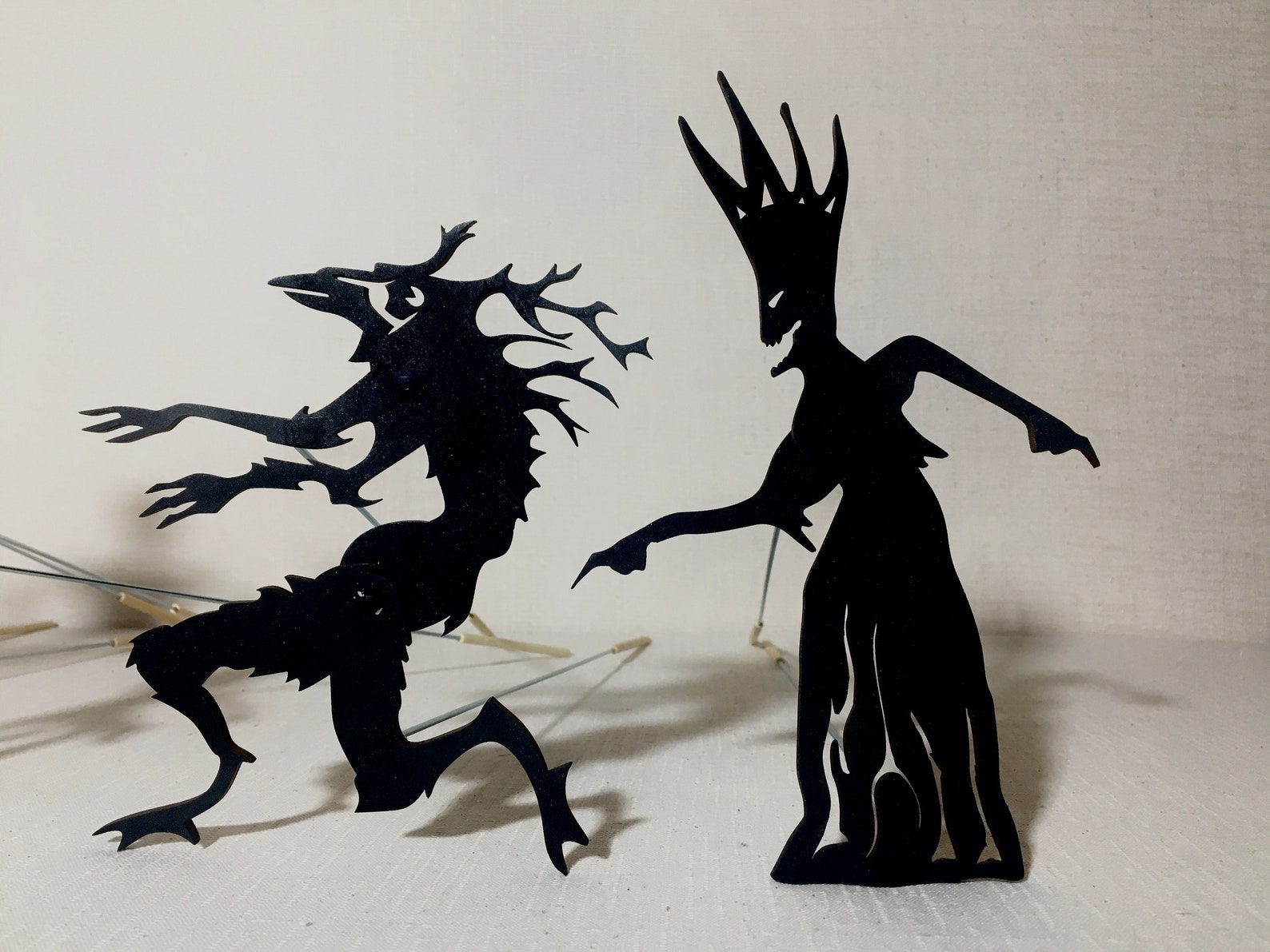 Shadow Puppets, Shadow Theater, Movable Puppets, Christmas Gift ...