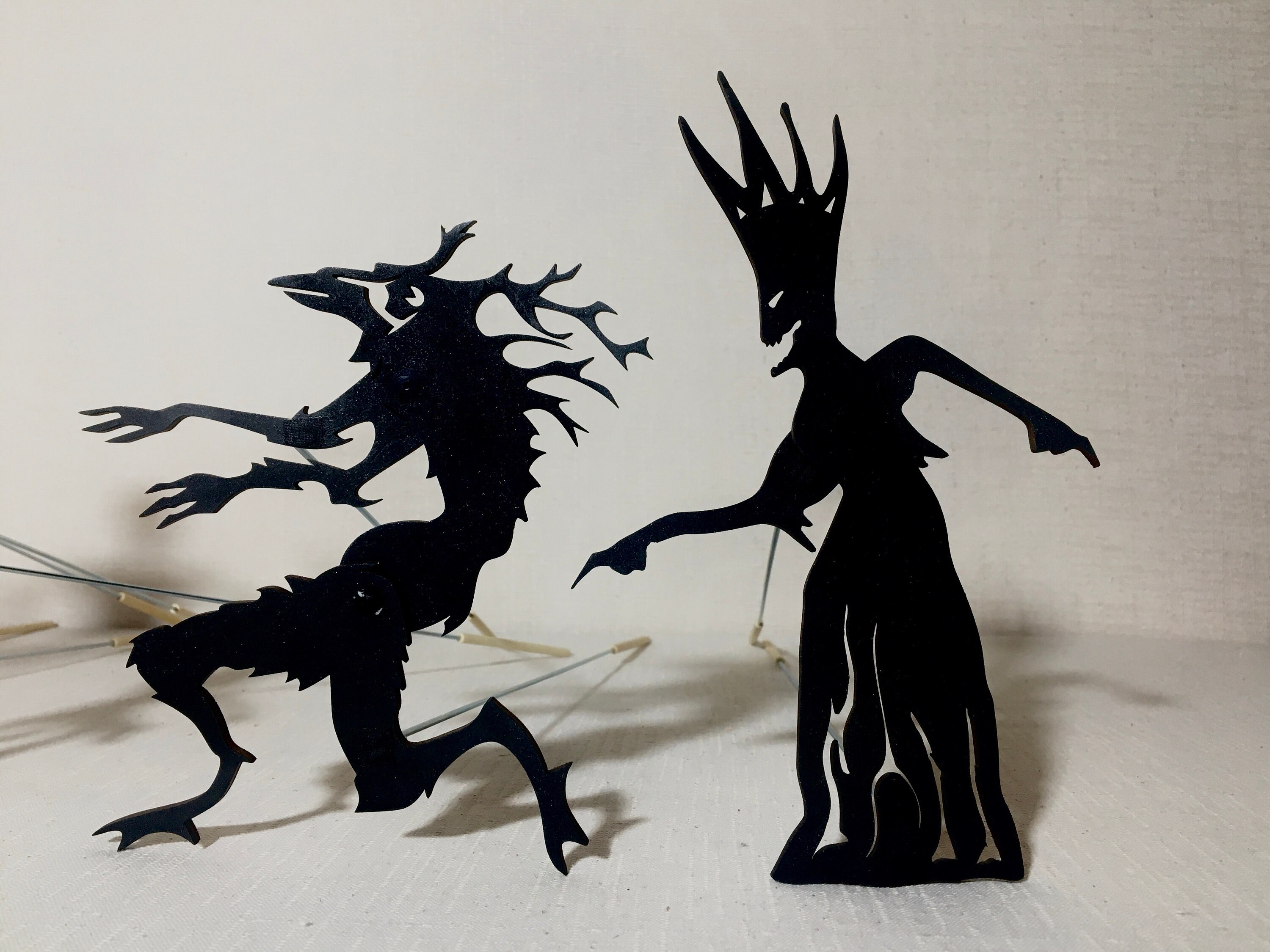 Shadow Puppets, Shadow Theater, Movable Puppets, Christmas Gift ...