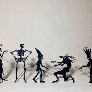 Shadow Puppets, Shadow Theater, Movable Puppets, Christmas Gift ...
