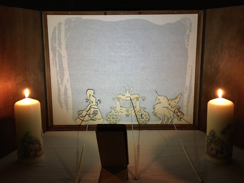 Shadow Theater, Shadow Puppet, Christmas Gift, Birthday Gift, School ...