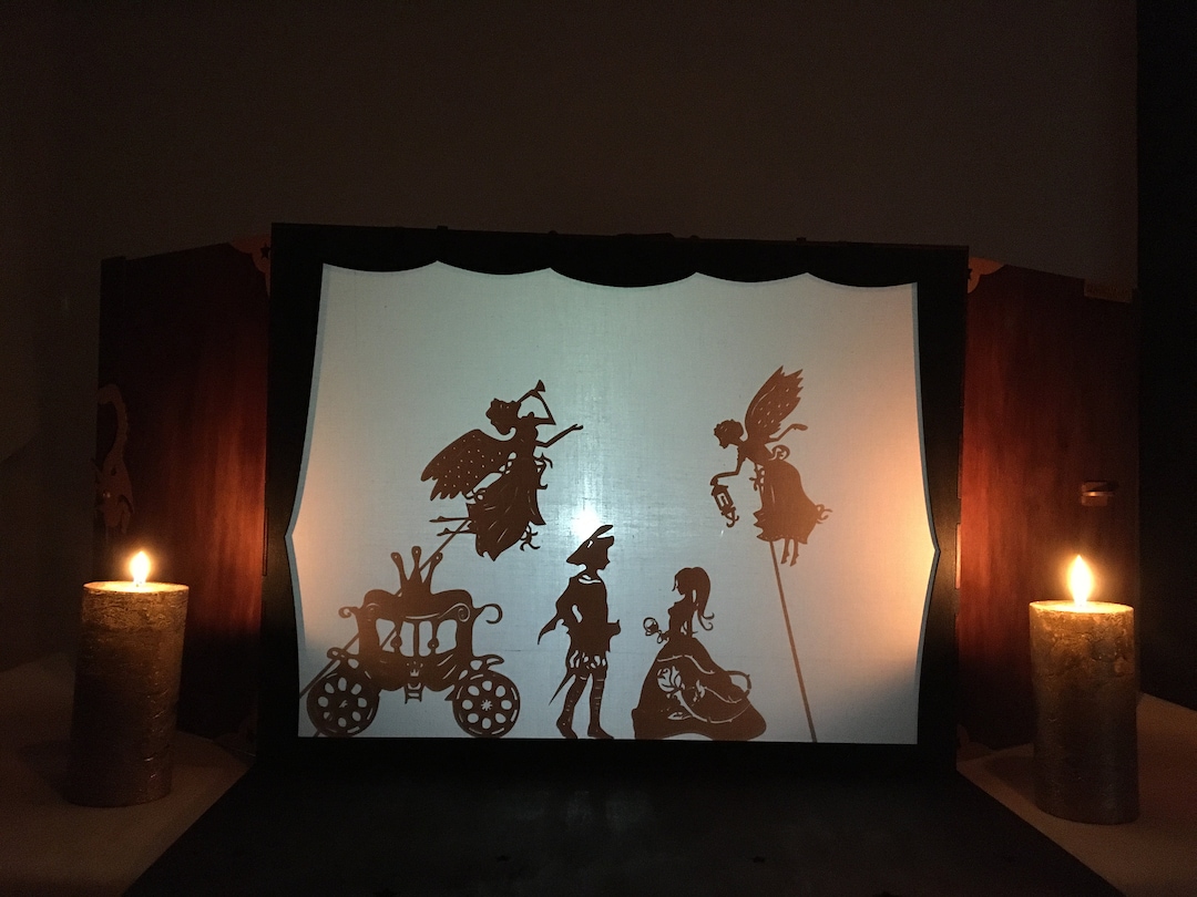 Shadow Theatre, Home Scene, Family Leisure, Christmas Gift, New Year ...