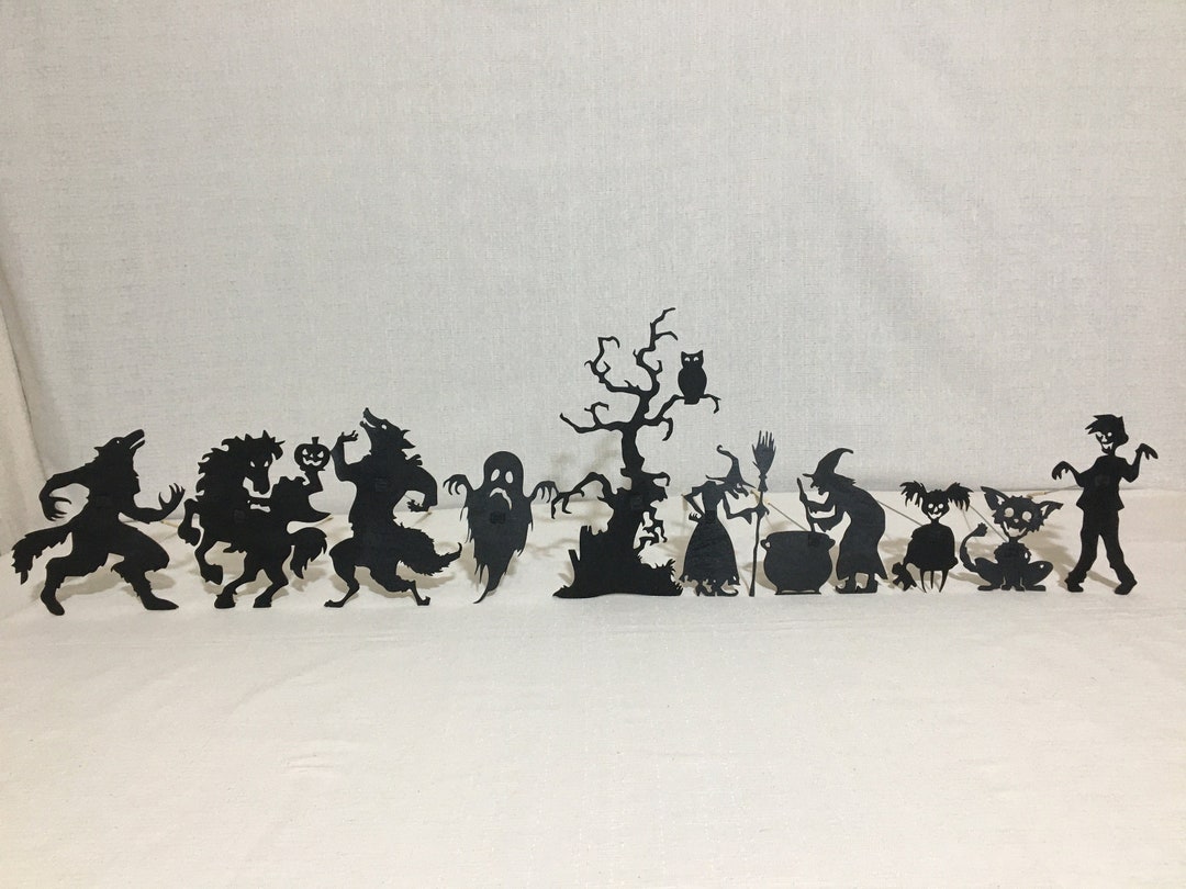 Shadow Theater, Puppets for Shadow Theater, Silhouettes, Shadows ...