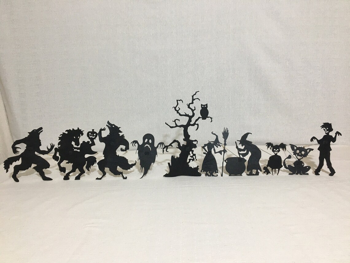 Shadow Theater, Puppets for Shadow Theater, Silhouettes, Shadows ...