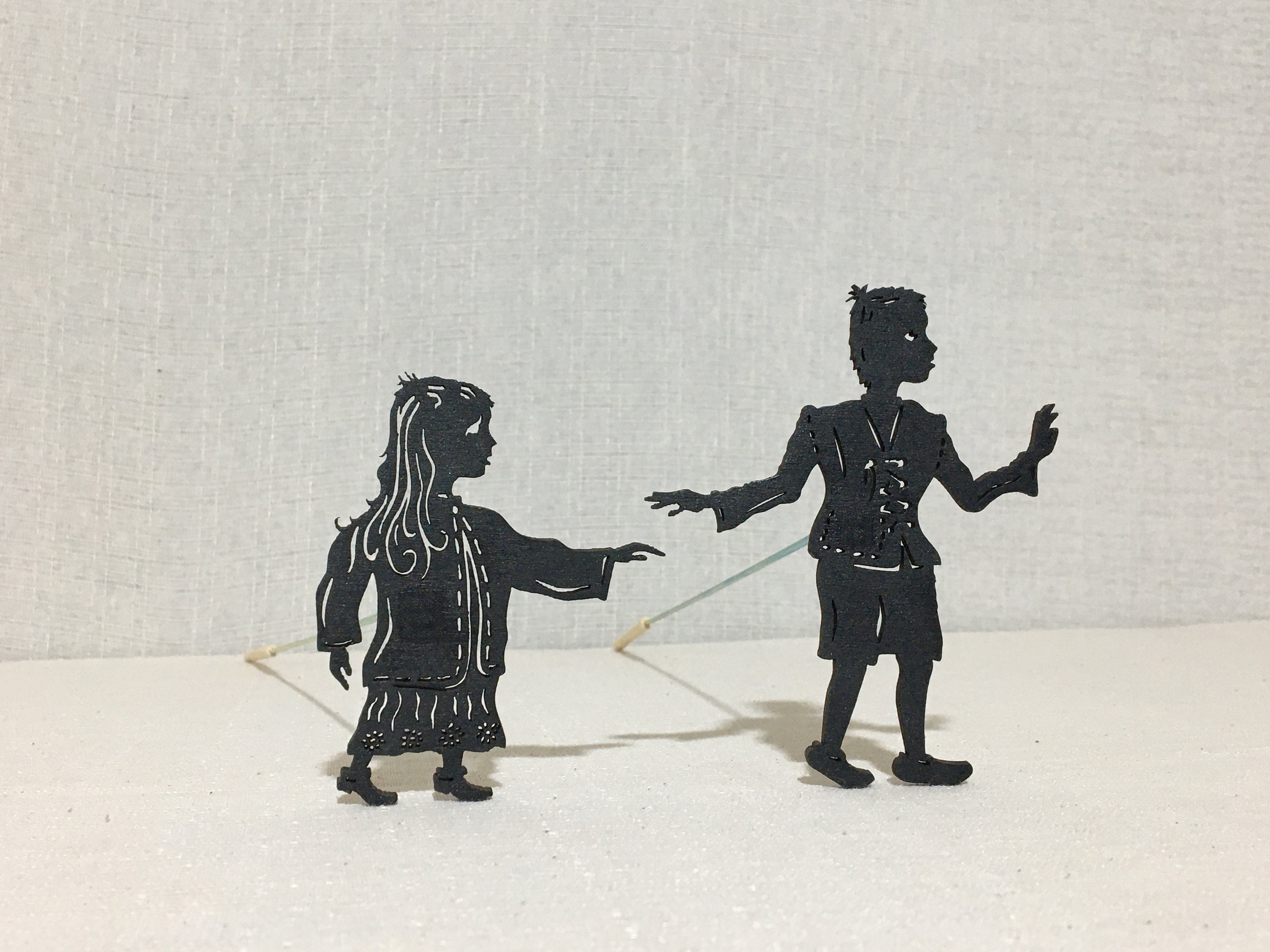 Shadow Puppets Fairy Tales in the Shadows Hansel and Gretel - Etsy