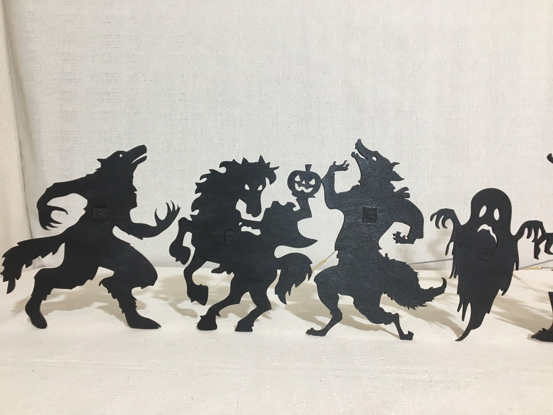 Shadow Theater, Puppets for Shadow Theater, Silhouettes, Shadows ...